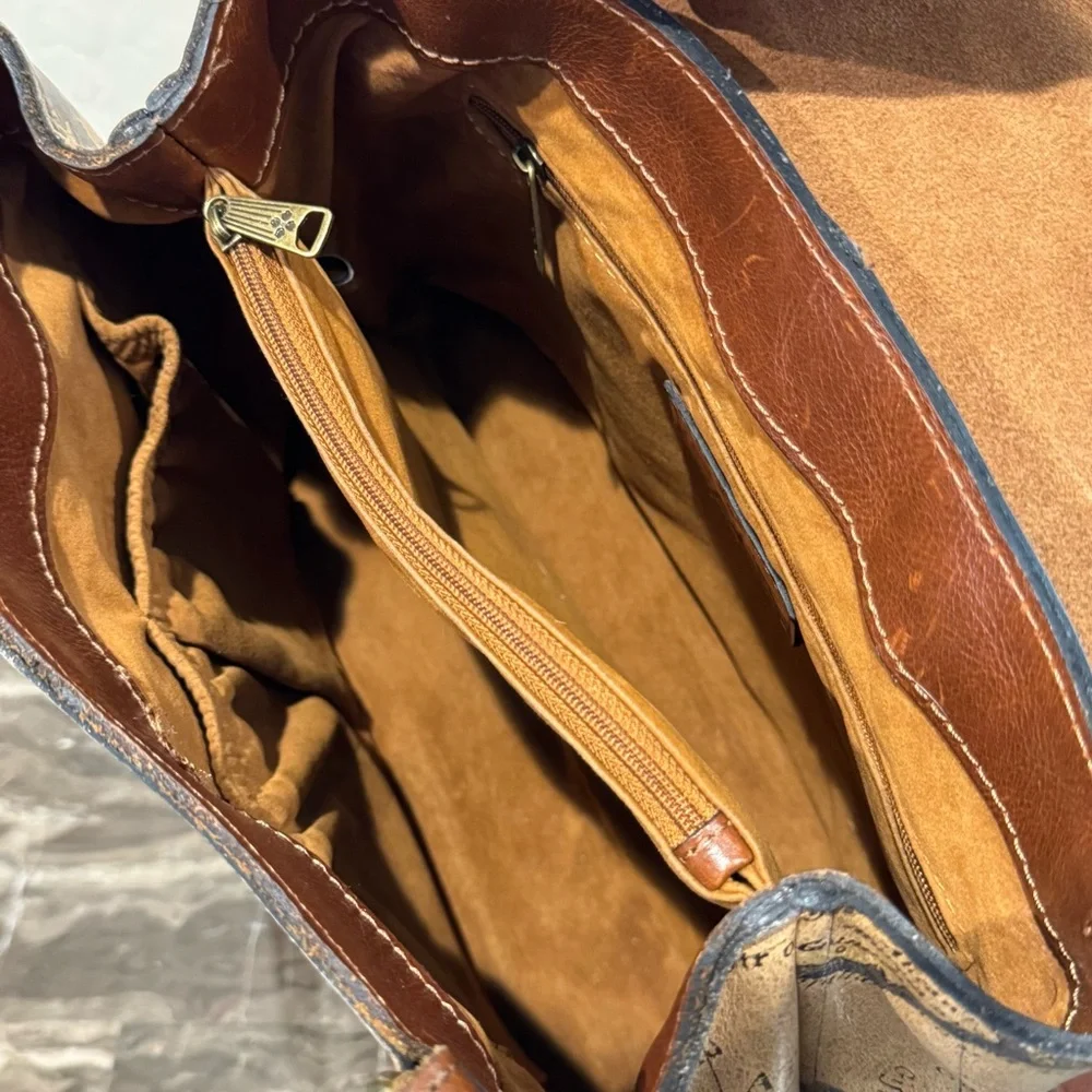 Patricia Nash | Bags | Patricia Nash Larone Euro Map Shoulder Bag ...